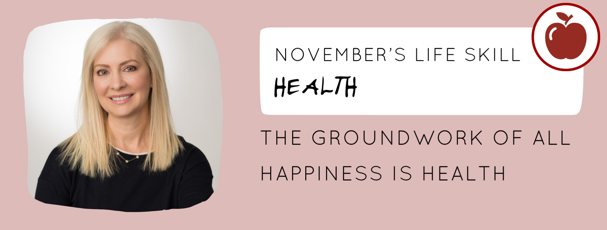 November Life Skill Speaker: Lisa Bendetto - HALO